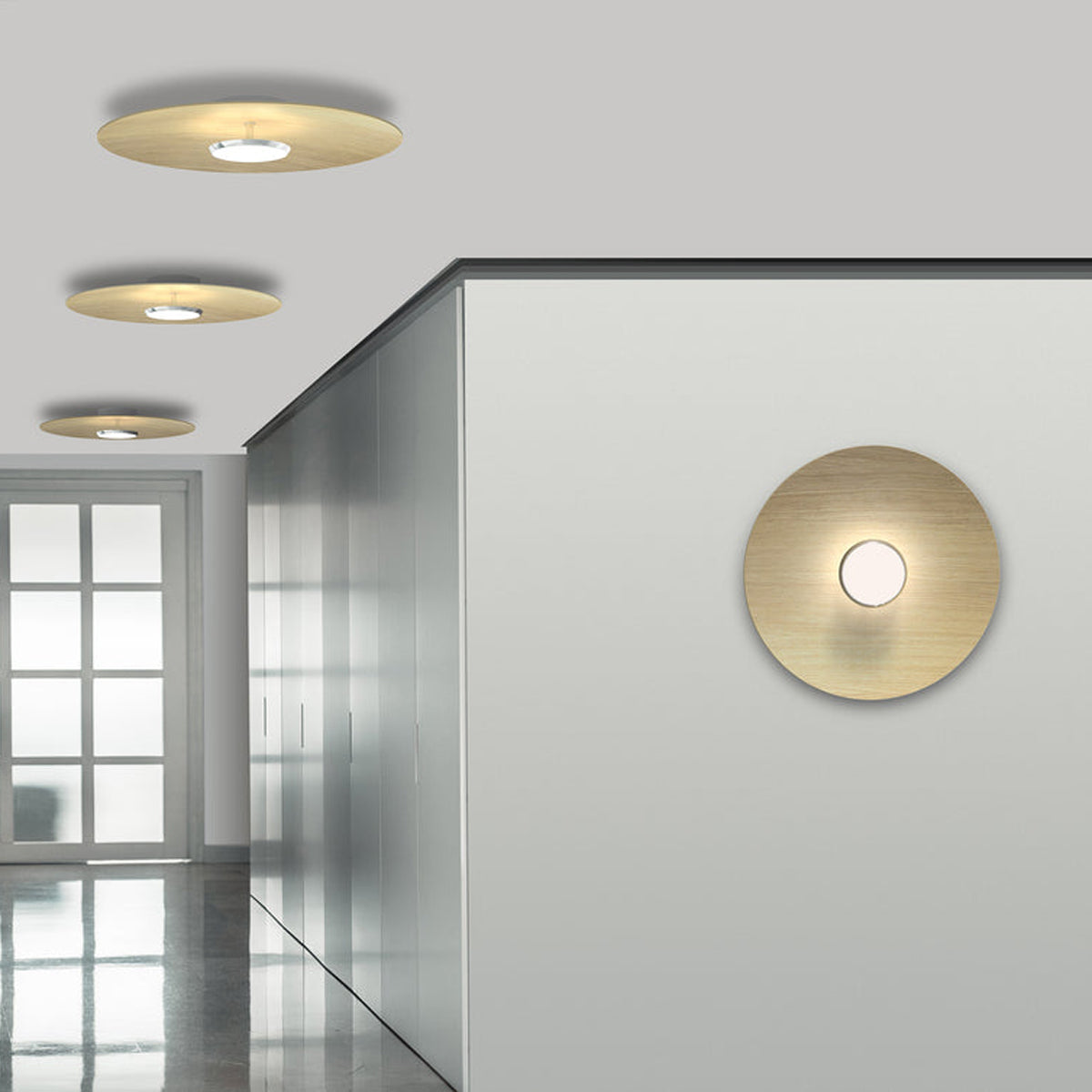 SKY Black Dome Flush Wall/Celling Mounted Wood – Arevco Lighting Ottawa